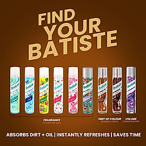 Batiste, Dry Shampoo, Beautiful Brunette, 6.73 fl. oz.