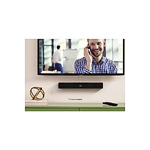 Bose Solo 5 TV Soundbar Sound System with Universal Remote Control, Black