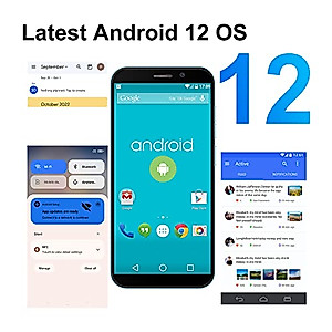 DOOGEE X97 Android 12 Smartphone,6.0" HD Screen,Dual 4G Unlocked Android Phones,AI Double Camera,Triple Card Slots,4200mAh Battery,3GB+16GB Unlocked Phones,Face Unlock Phone-Green