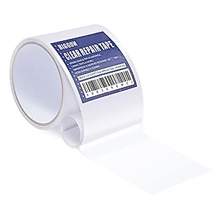 Ultrastrong Fabric Repair Tape- Super Sticky Waterproof Repair Tape to Fix Tent Camper Canvas RV Awning Weather Resistant Repair Kit for Sail Tarp Boat Covers and More(16.4' x 3.15'')