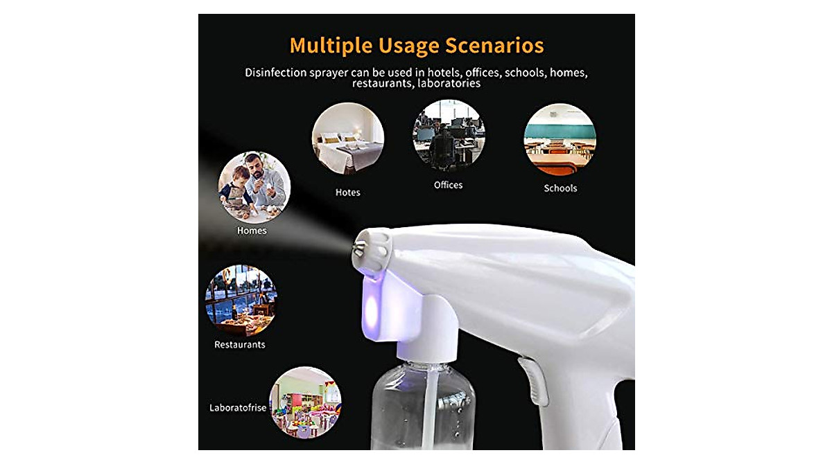 Froluya Portable Spray Machine - Rechargeable & Versatile