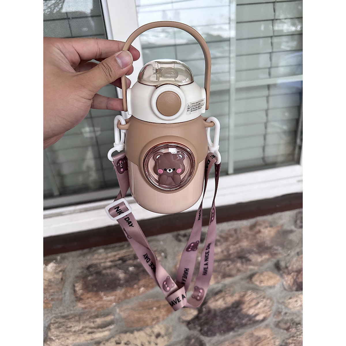 SPACE CAPSULE THERMOS CUP (PINK)