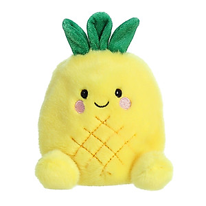 Aurora® Adorable Palm Pals™ Perky Pineapple™ Stuffed Animal - Pocket-Sized Play - Collectable Fun - Yellow 5 Inches