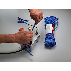 Hercules Hot Knife Rope Cutter - Electric Benchtop 60mm Thermal Cutting Blade for Braid Fabric Webbing Belting Ribbon & More - Hotknife Hot Wire Cutting Tool & Heat Sealer (110V, 60W)