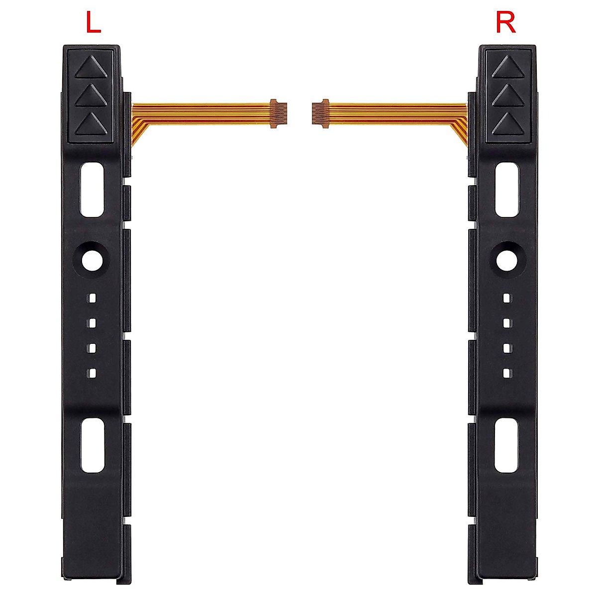 switch slide rail left-right - with Flex Cable Fix Part for Nintendo Switch NS