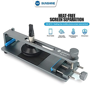 Sunshine SS-601G Mobile Phone Heating-Free Screen Removal Fixture for iPhone 11-14 Pro Max Android LCD Screen Opening Repair