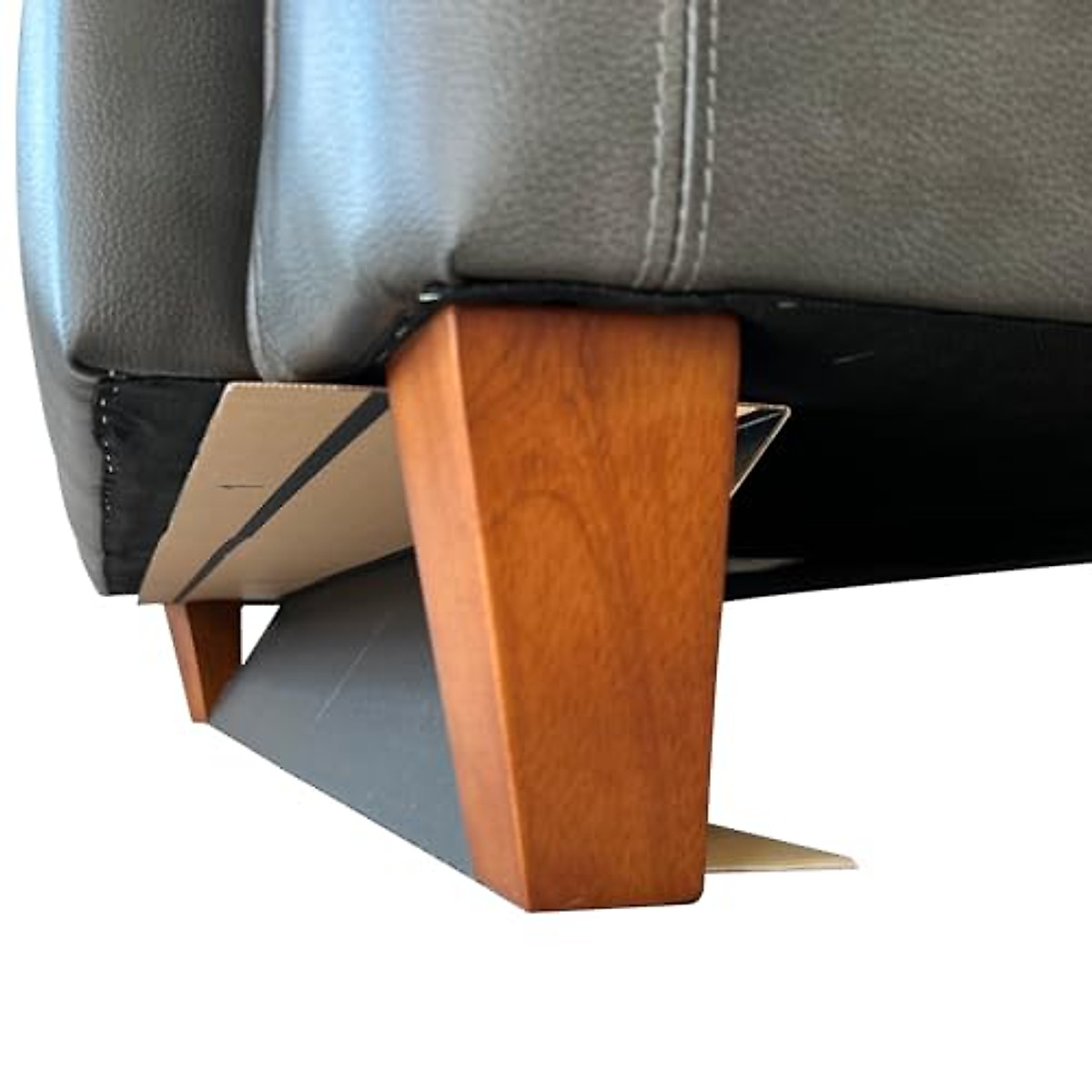 Under Couch Blocker Toy Blocker– See What You’ve Been Missing. Patented Design: Whole Couch Kit - Adjustable Height & Length, Custom Fits All Fixed Furniture, Black Cardboard (21 ft)