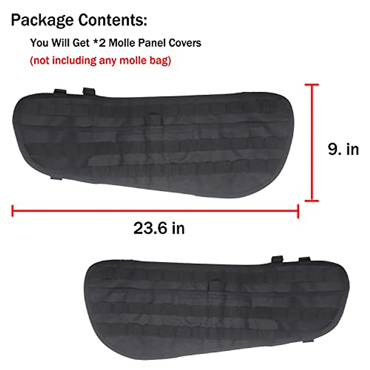 X3 Door Bag, Door Mat Capable of Hanging Molle Bag and Molle Panel Cover with Storage Function, Compatible with the Left and Right Sides of the Front Door of 2017 2018 2019 2020 2021 Can Am X3 Maverick X RS DS Max Turbo R Left Accessories