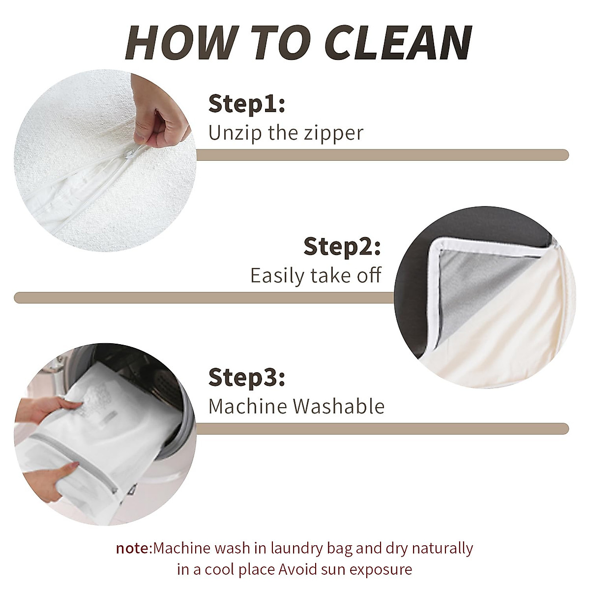 WJShome Cloud Modular Sectional Sofa with 2 Storage Ottomans,160.6" U Shaped Sofa Couch,Minimalist Wide Deep Seat Convertible CouchesSofa Covers Washable&Replaceable,White