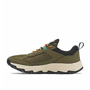 Columbia Men's Hatana Breathe Hiking Shoe, Nori/Gold Amber, 12