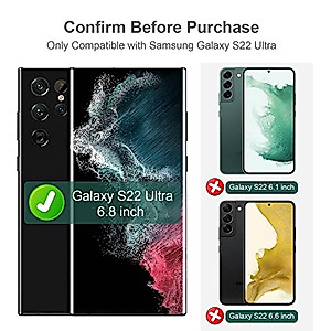 MaitreFix Samsung Galaxy S22 Ultra Screen Protector (Not Glass), 4 Packs Galaxy S22 Ultra Flexible TPU Film, Fingerprint Unlocking Support, Case Friendly
