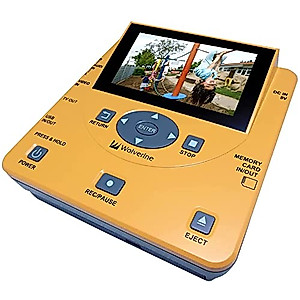 Wolverine TransMedia- Home Movie Digitizer - Preserve Your Old Videos from Camcorders, VCR’s and DVD’s into Digital Formats - HDMI Output, Worldwide 110-240V Adapter, 32GB SD Card Included