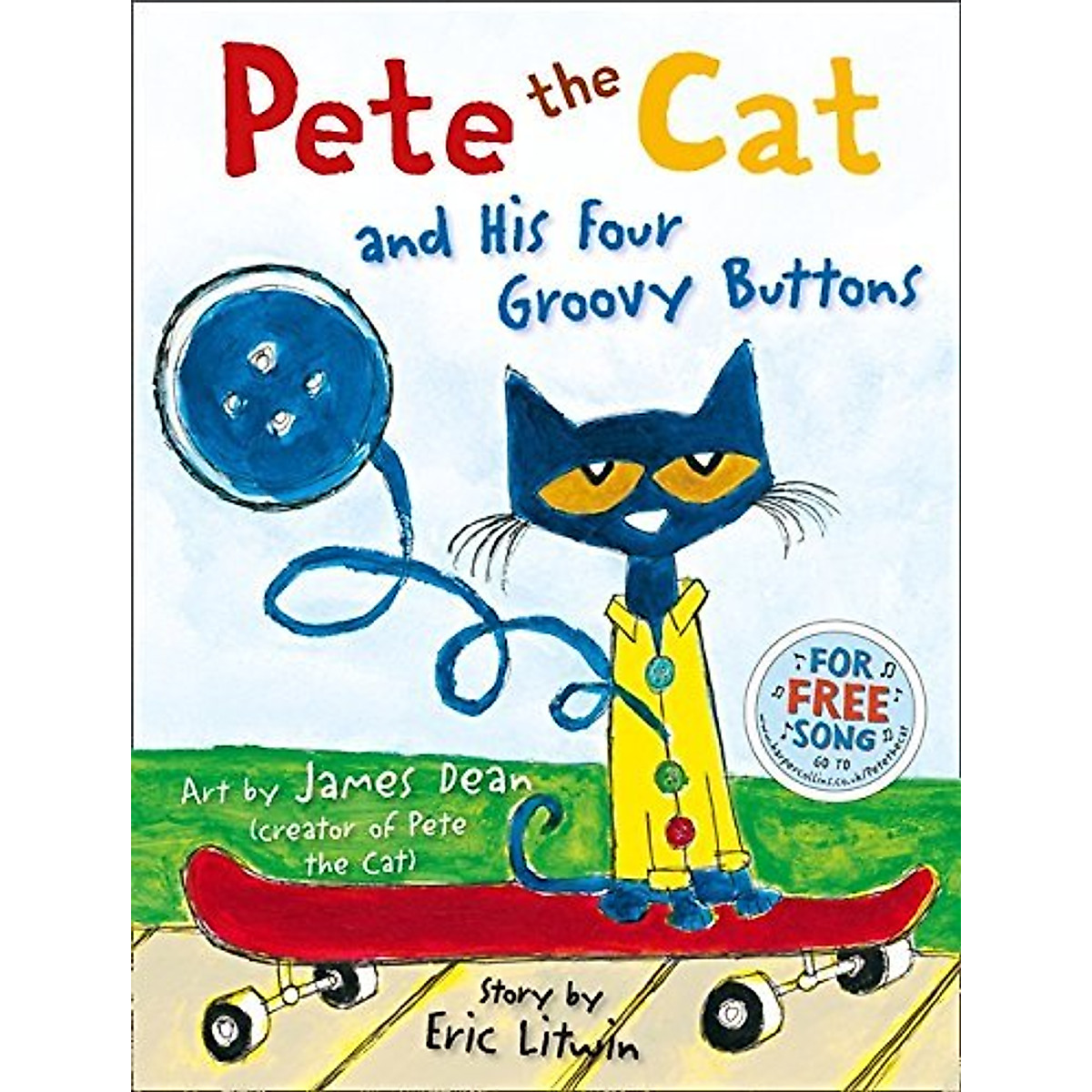 The Pete the Cat Series 3 Books Collection Set By Eric Litwin (Pete the Cat I Love My White Shoes, Pete the Cat Rocking in My School Shoes, Pete the Cat and his Four Groovy Buttons)