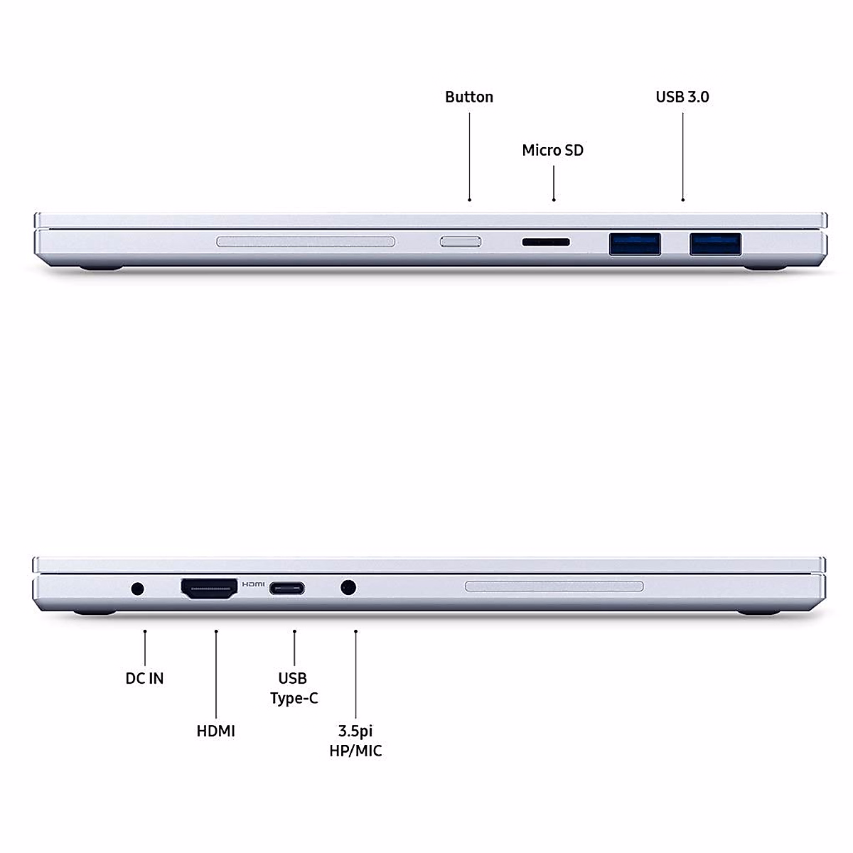 2020 Samsung Galaxy Book Flex Alpha 13.3" QLED FHD 1080p Multi-Touch 2-in-1 Business Laptop (Intel Quad-Core i5-10210U, 8GB RAM, 256GB SSD) Backlit, Wi-Fi 6, Windows 10 Home + IST Computers HDMI Cable