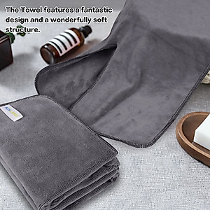 SINLAND Microfiber Esthetician Towels for Facials Mask Removing Face Wrap Soft Facial Cloth with Split Design Spa Towels for Facial Steam Massage and Cleansing