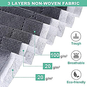 3PCS Clothes Storage Bag Closet Organizer with Reinforced Handle Firm Fabric Strong Zipper Foldable Breathable Storage Container Set for Clothes, Quilts, Blankets, Bedding
