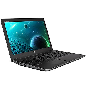 HP ZBook 15 G3 Workstation Laptop, 15.6" FHD (1920x1080) Screen, Core i7-6700HQ 2.6GHz, Up to 3.5GHz, AMD FirePro W5170M 2GB, 16GB RAM, 512GB SSD, Backlit Keyboard, Windows 10Pro (Renewed)