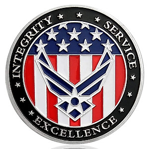 US Air Force Oath Challenge Coin for Airman's Gifts
