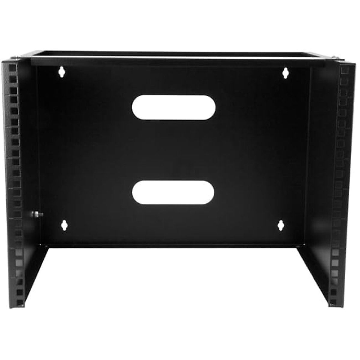 StarTech.com 8U Wall Mount Patch Panel Bracket - 13.75 inch Deep - 19" Patch Panel Rack for Shallow Network Equipment- 80lbs Capacity (WALLMOUNT8)