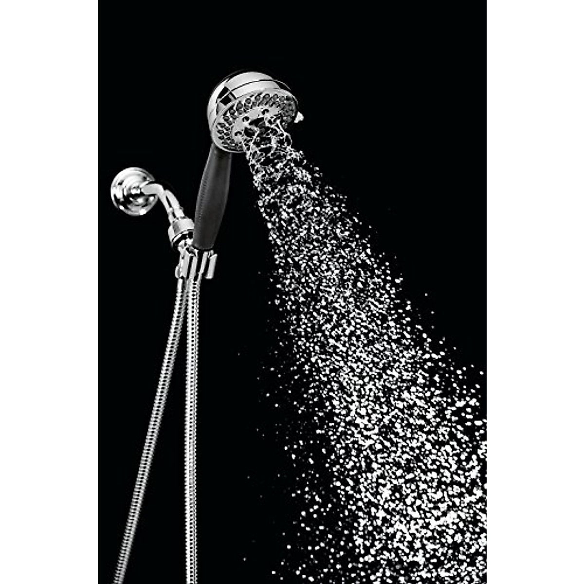 Delta Faucet 5-Spray H2Okinetic Hand Held Shower Head, Chrome 54445-PK