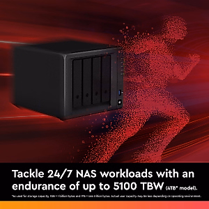 Western Digital 1TB WD Red SN700 NVMe Internal Solid State Drive SSD for NAS Devices - Gen3 PCIe, M.2 2280, Up to 3,430 MB/s - WDS100T1R0C