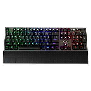 Azio RGB Backlit Mechanical Gaming Keyboard (MGK1-RGB-BLU)