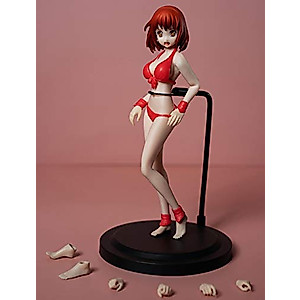HiPlay TBLeague 1/12 Scale 6 inch Female Super Flexible Seamless Figure Body, Anime Style, Large Bust, Minature Collectible Action Figures T02A(Pale)