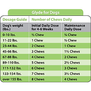 Glyde Mobility Chews - Dog Hip & Support Supplement with GLM, Glucosamine and Chondroitin | 60 Chews