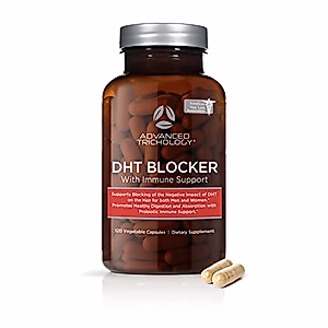 DHT Blocker - Hair Growth Supplement for Genetic Thinning for Men and Women | Approved* by American Hair Loss Association | Guaranteed, Backed by 20 Years of Experience in Hair Loss Treatment Clinics