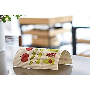 More Joy - Eco-Friendly Swedish Dishcloths, Pack of 2 Carrots
