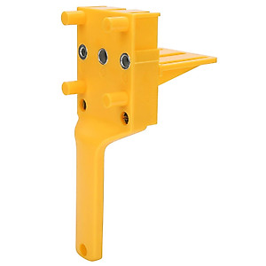 Kuuleyn Punch Locator Kit Cabinet Hardware Jig Tool 11pcs/Set Wood Doweling Jig Drill Guide Punch Positioner Tool Kit for Woodworking Carpentry