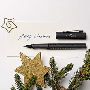 Faber-Castell Grip Edition Fountain Pen and Ballpoint Pen Set - All Black