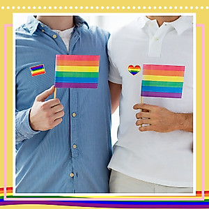 48 Pcs Gay Pride Pin Set Rainbow Heart Flag Lapel Pins Transgender Pins Lgbtq Accessories Pride Pins Lgbtq Gay Pride Buttons Men Women's Brooches Pins for Clothes Bags (Rainbow)