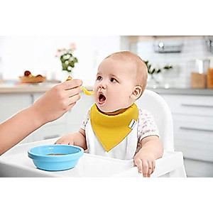 Baby Bandana Drool Bibs for Boys and Girls, Solid Colors,12 Pack Baby Bibs for Teething and Drooling, Organic Cotton Bibs