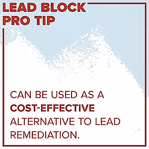 INSL-X Lead Block, Lead Encapsulating Acrylic Paint, Eggshell, White, 1 Gallon