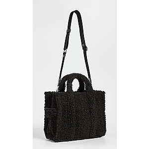 Marc Jacobs Women's The Teddy Small Tote, Black, One Size