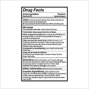 Medline Ironman ActivICE Topical Cooling Gel, Pain Relief for Arthritis, Joint, Muscle, Back & Body Aches & Pain, 4 oz (1 Count)