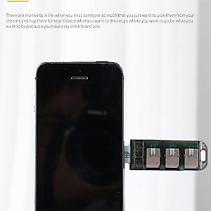 OWLEEN 6 Slot Adapter Multi Reader Mini SIM Nano with Control Switch for Android