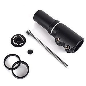 FOMTOR Bike Stem Riser,115mm MTB Handlebar Risers Bicycle Fork Stem Extender for 1-1/8" 28.6mm Fork Mountain Bike, BMX Road Bike