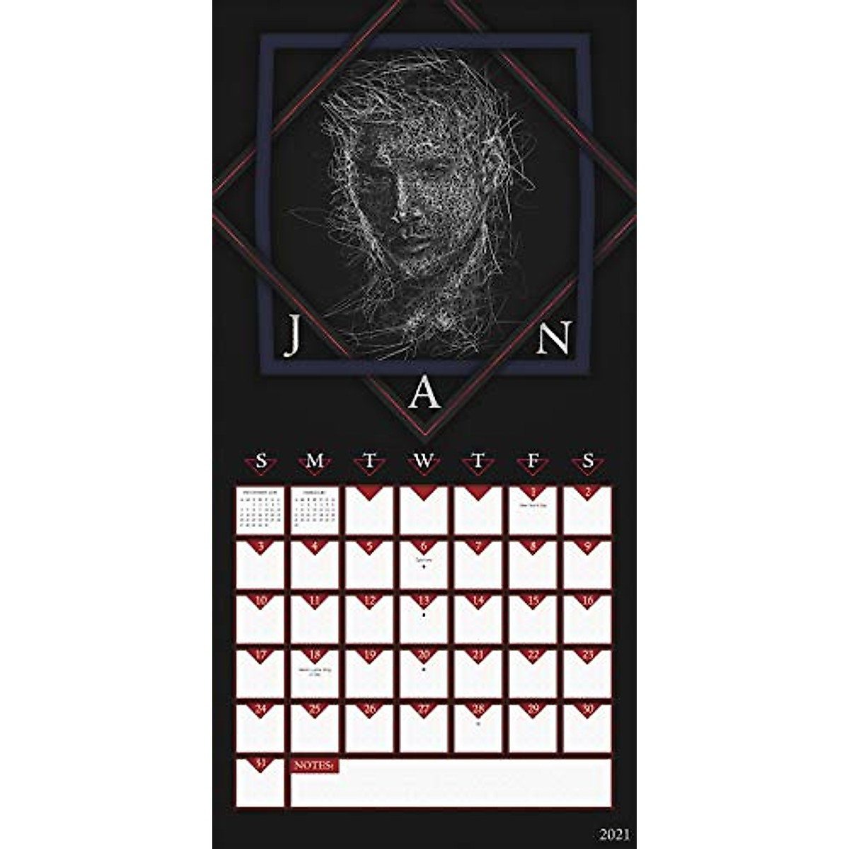 2021 Supernatural Collector's Edition Calendar