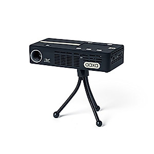 AAXA P4-X Android Wireless Smart Pico Projector, Built-in 90 Minute Battery & Touchpad, Office Viewer, Wi-Fi & Bluetooth, Android 5.1 OS, 175 Lumens, black