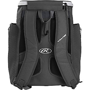 Rawlings | IMPULSE Backpack Equipment Bag | Baseball/Softball | Black