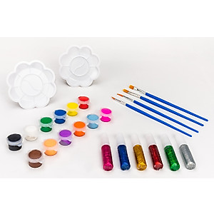 Cookie & Milo Rock Painting Kit; Arts & Crafts for Kids; Glowing in The Dark; Hide & Seek Rock Kits; Kids Painting Kit; Boys Gift; Girls Gift; 6 Rocks 12 Ancient Ocean Creature, Sea Monsters Figures