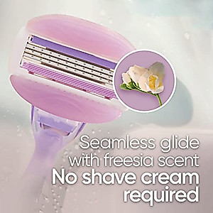Gillette Venus ComfortGlide Freesia Women's Razor - 1 handle + 2 refills