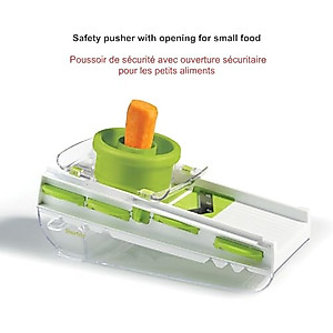 Starfrit Easy Mandoline Slicer/Chopper w/5 blades 093087-006-NEW1