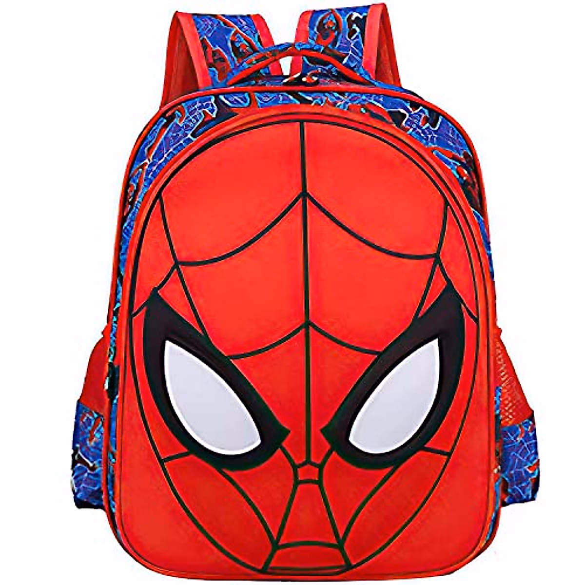 Licputalch Kids School Backpack for Kids Boys Girls, Waterproof Red Backpack for 4-6-8-10-12