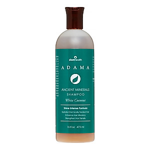 Zion Health Adama Minerals Shampoo, White Coconut, 16 Fluid Ounce