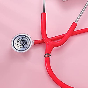 Personalized Stethoscope Name Tag Customized Iittman Stethoscope Charms Stethoscope ID Tag-Nurses Week/Graduation Gift for Nurse, Doctor, Medical Assistant (Style 7)