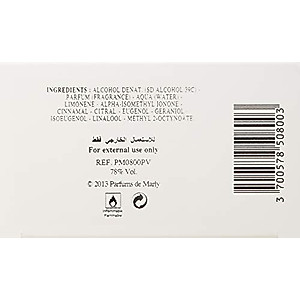 PARFUMS de MARLY - Galloway - 4.2 Fl Oz - Eau De Parfum For Men - Top Notes Citrus, Pepper - Heart Notes Iris, Orange Blossom - Base Notes Musk, Amber, Sandalwood - 125ml