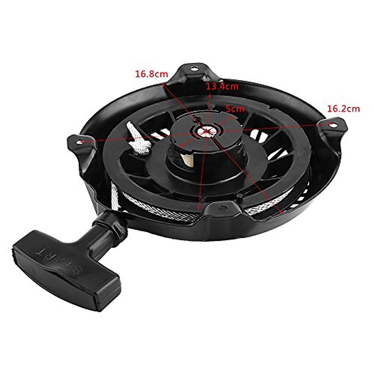 Recoil Starter, Engine Recoil Starter Pull Start Assembly for Briggs & Stratton 591301 693394 791670 795930